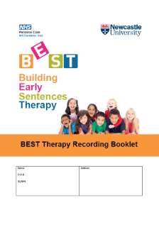Assessment | Building Early Sentences Therapy | Newcastle University